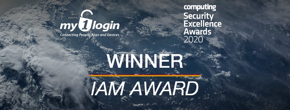 My1Login wins at Computing Security Excellence Awards 2020